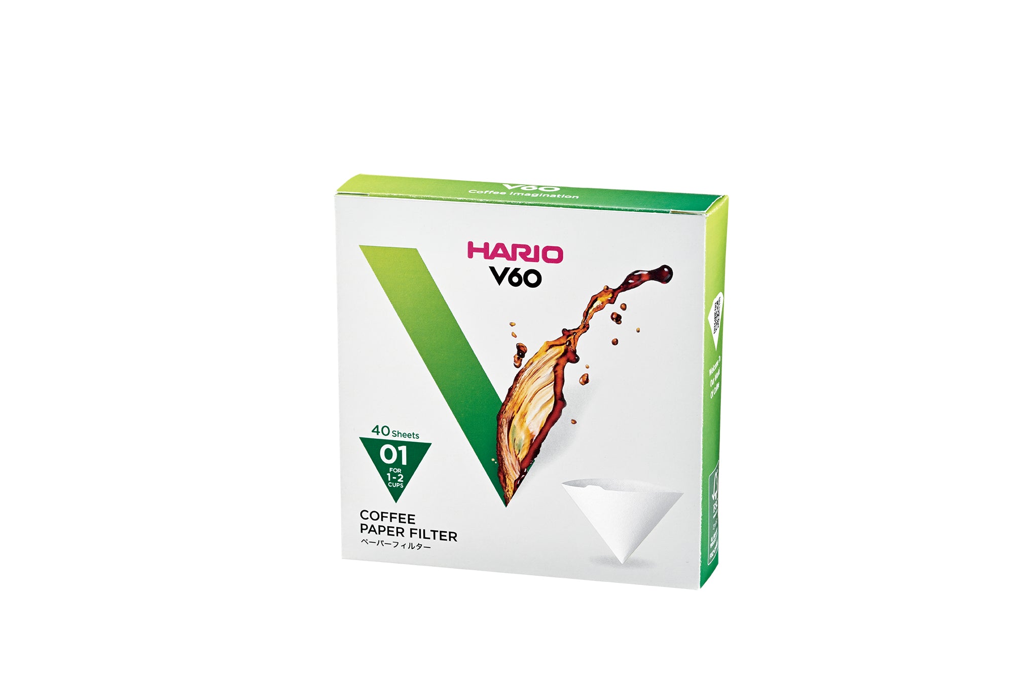 Hario V60 filter 40 pakk - 01 – Emanuel kaffe